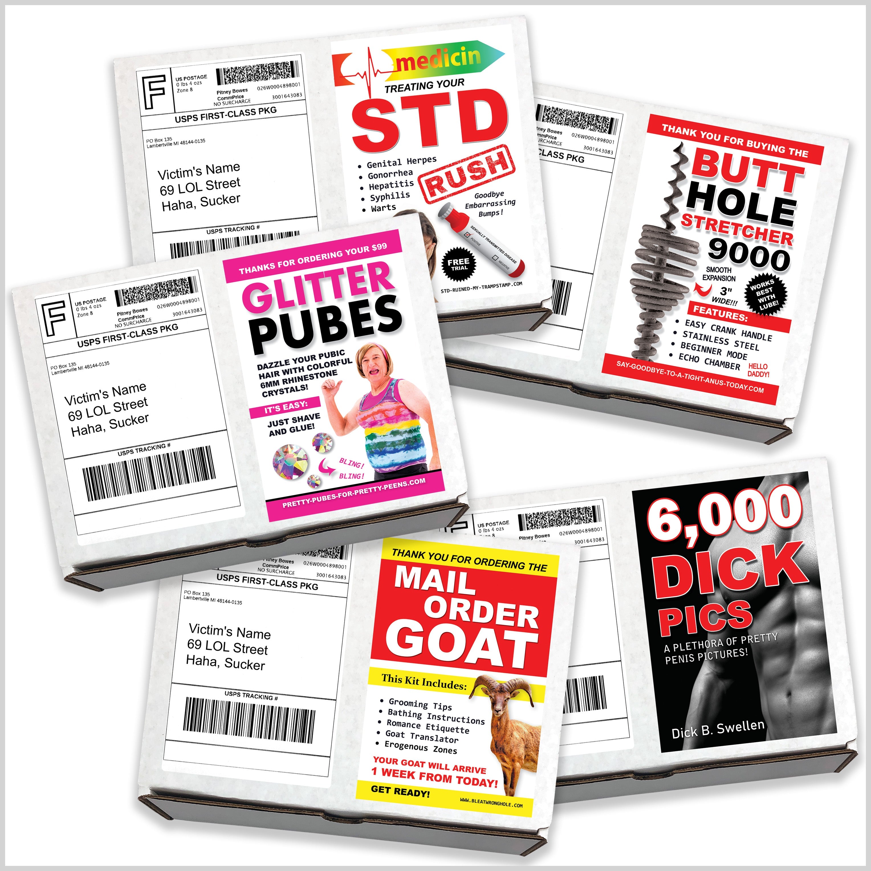 Prank Boxes Mailed to Friends to Embarrass Them! – Design Doggie