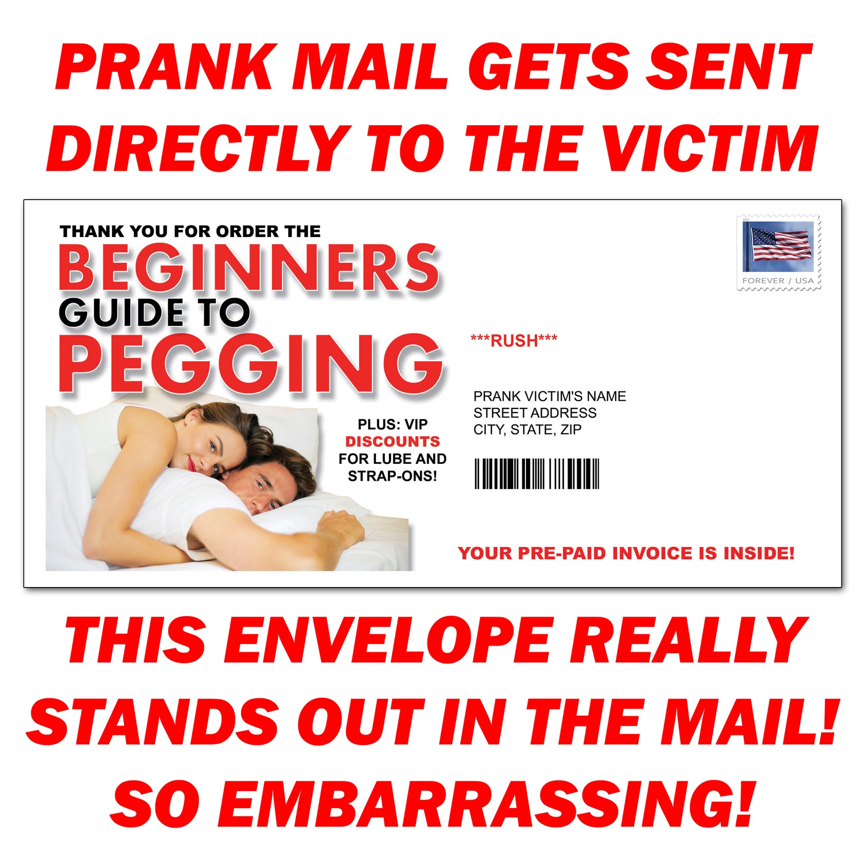 Beginners Guide to Pegging Mail Prank Letter – Design Doggie