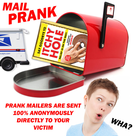 Itchy Hole Prank Mail – Design Doggie