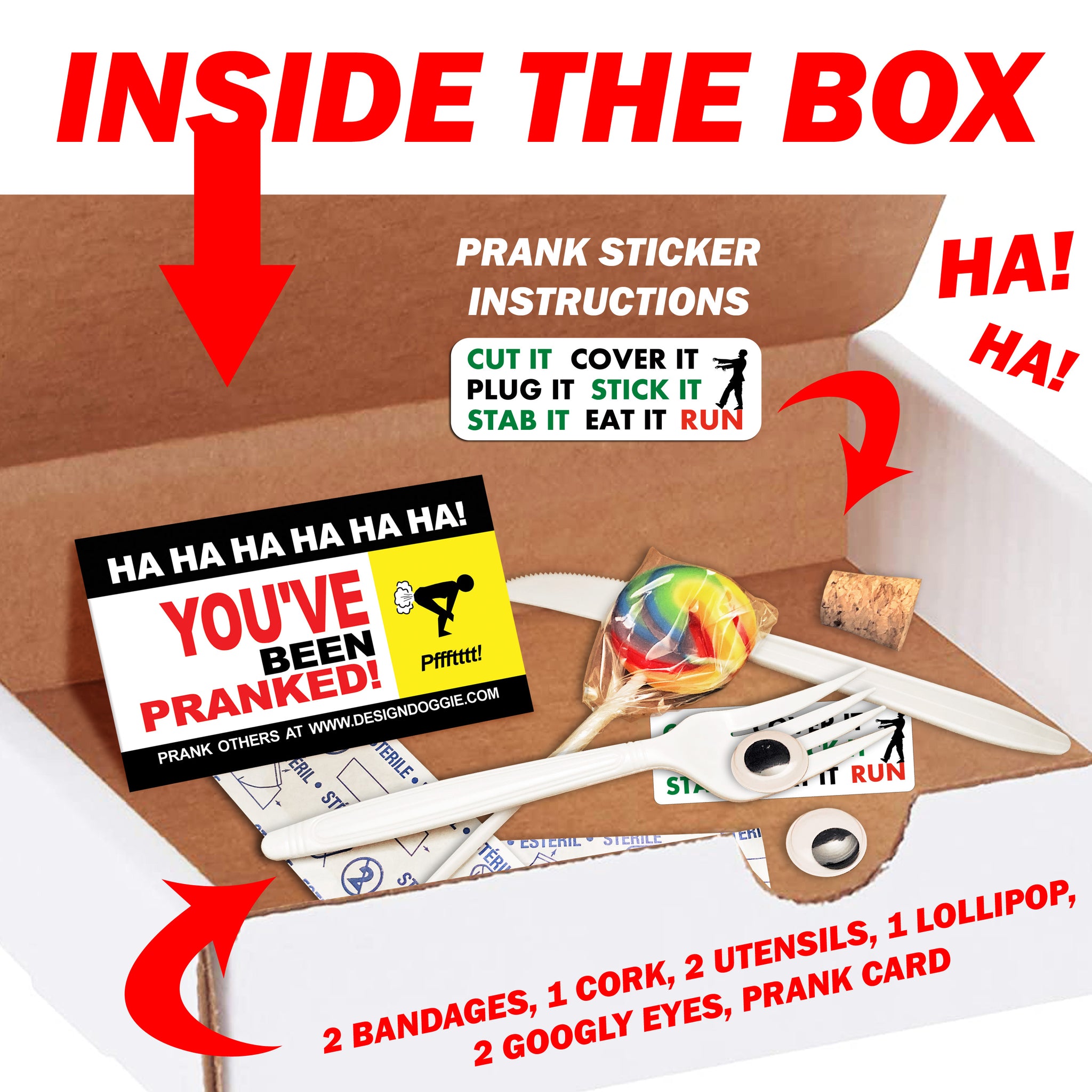 Zombie Apocalypse Survival Kit Prank Mail – Design Doggie