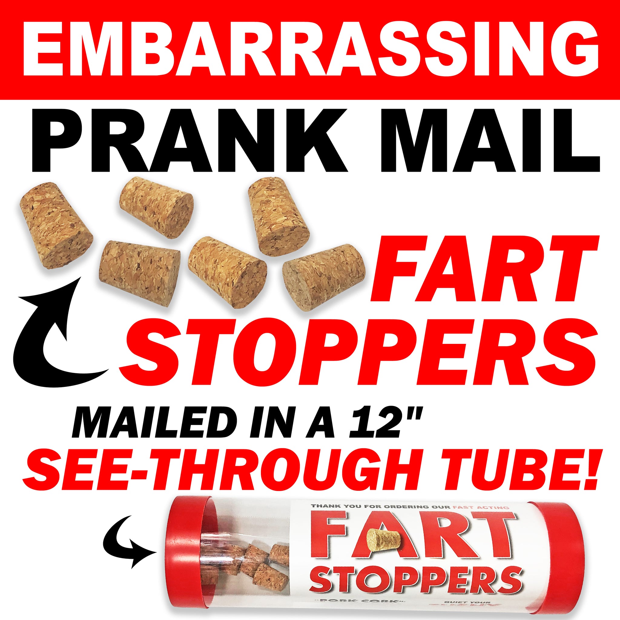 Fart Stoppers Prank Tube Mail – Design Doggie