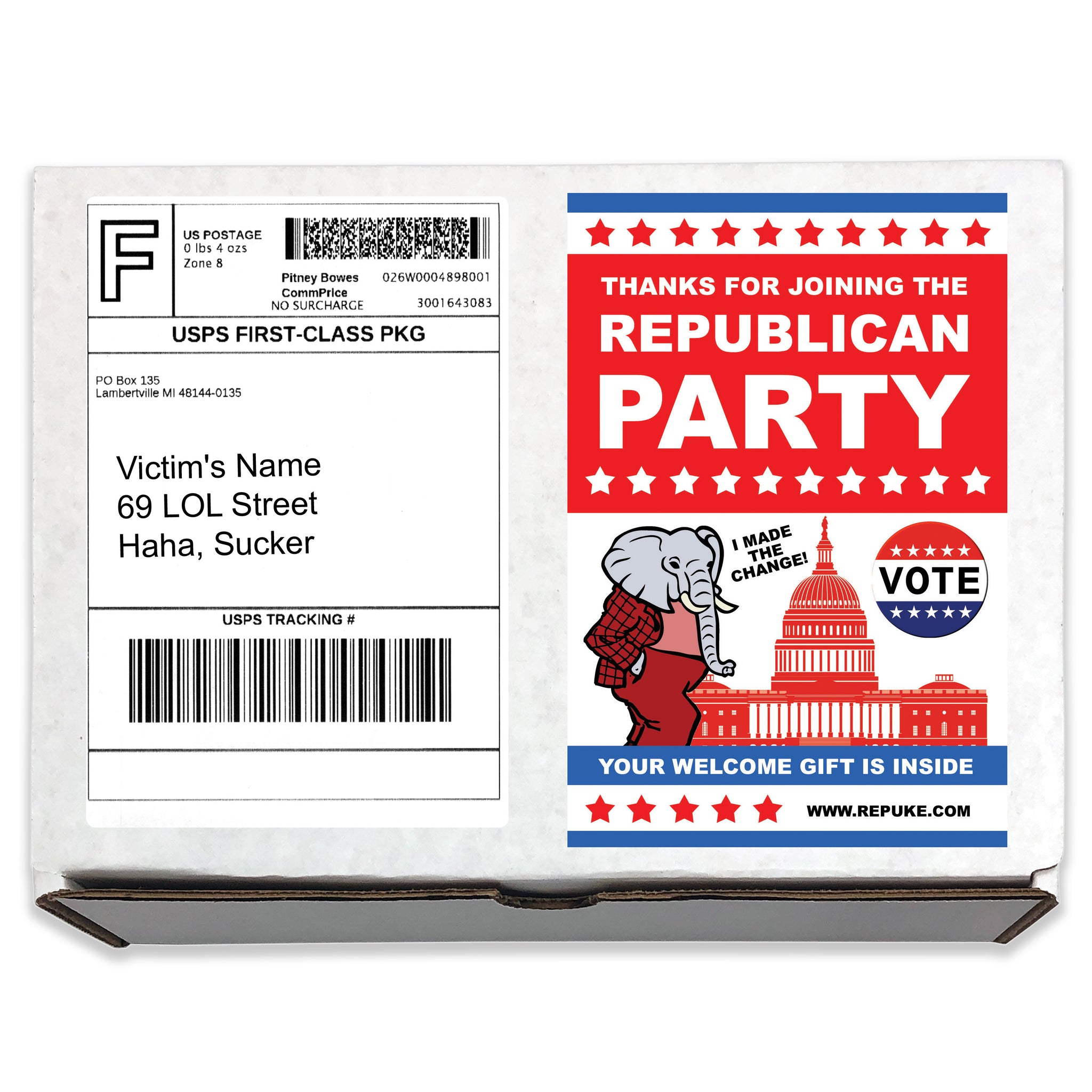Welcome to the Republican Party Prank Mail – Design Doggie