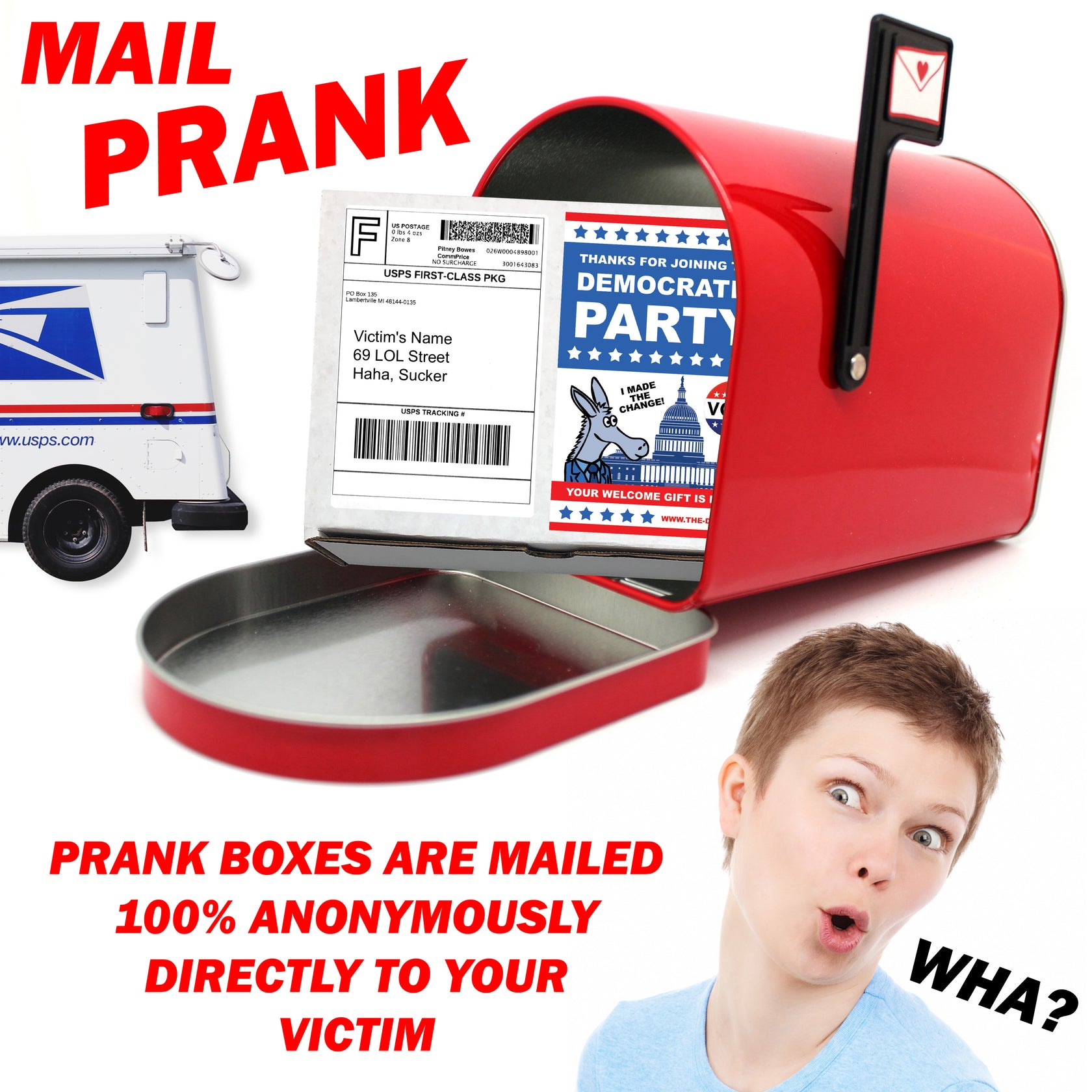 Welcome to the Democratic Party Prank Mail – Design Doggie
